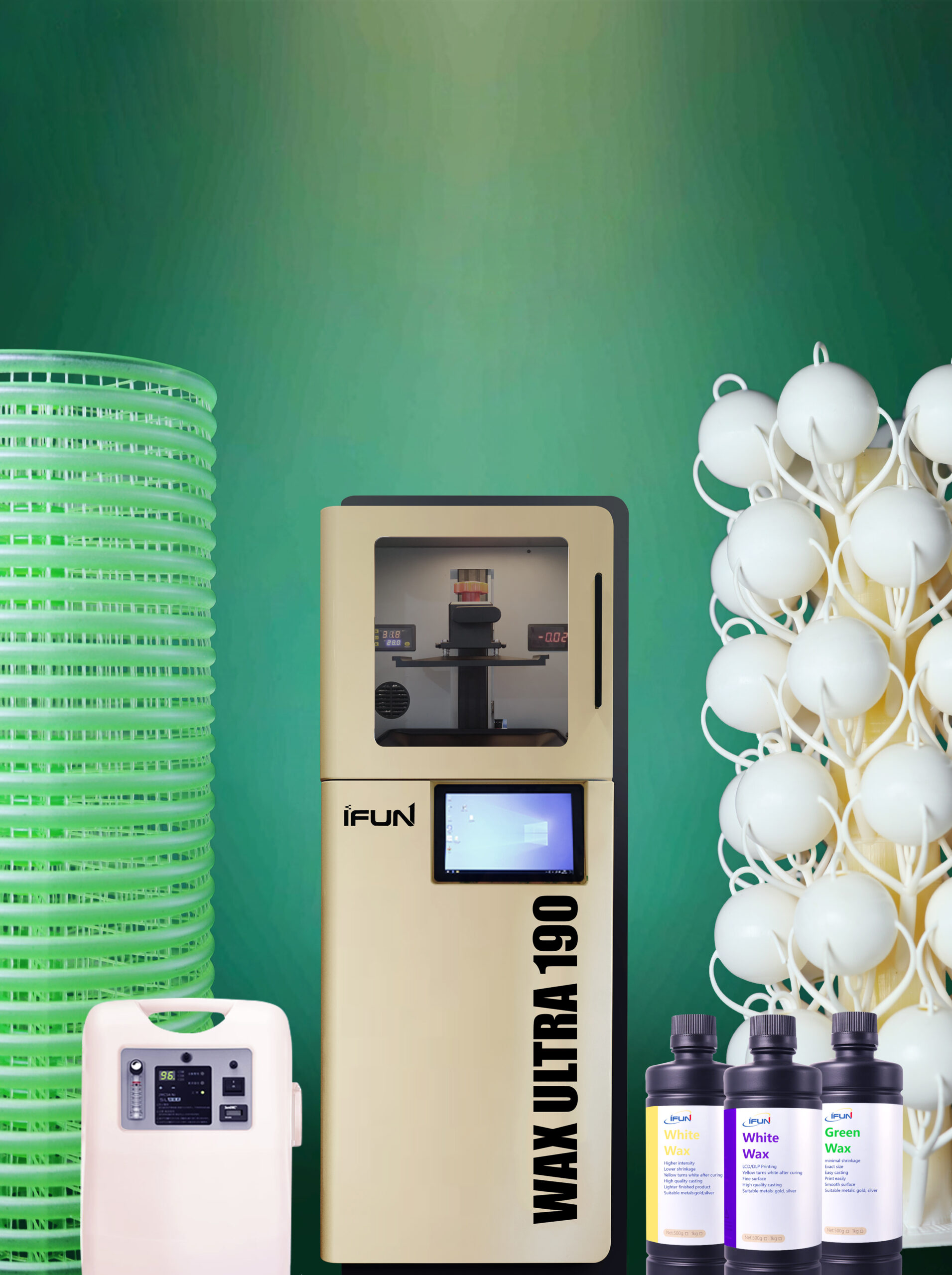 WAX ULTRA 190 – Fast DLP Printer for Fine Jewelry Designs